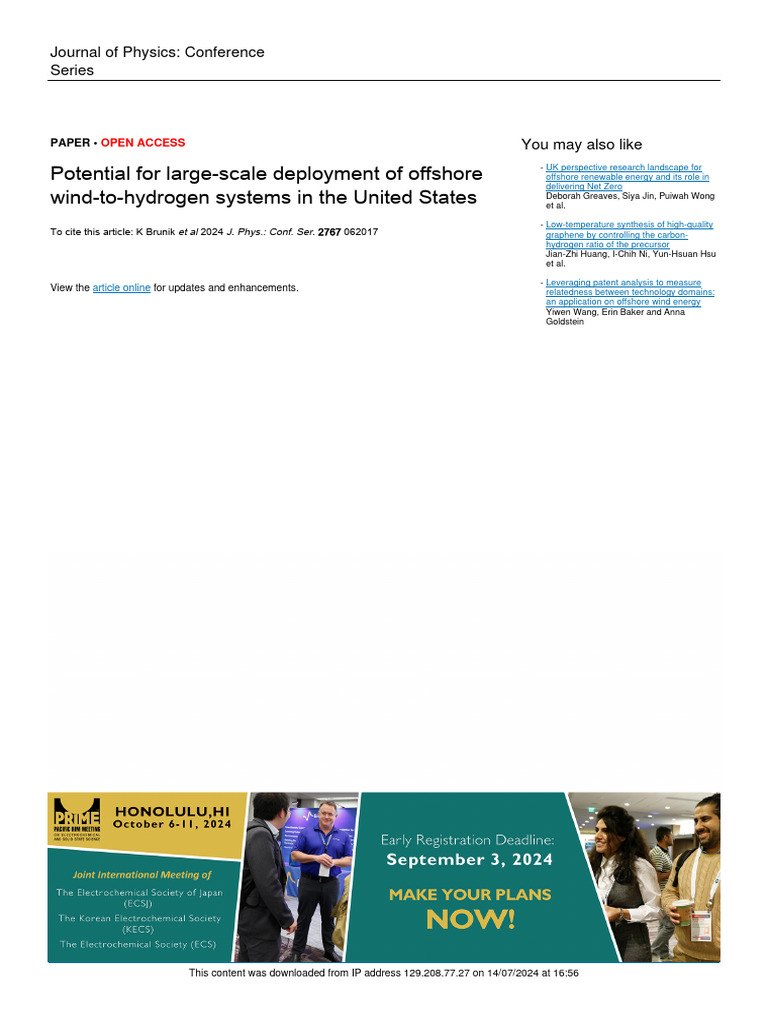 Brunik 2024 J. Phys. Conf. Ser. 2767 062017 | PDF | Climate Change ...