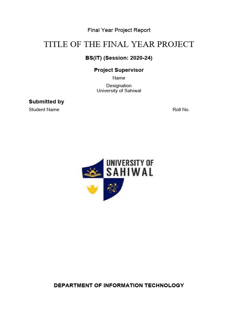 FYP - Report Template | PDF | System | Use Case