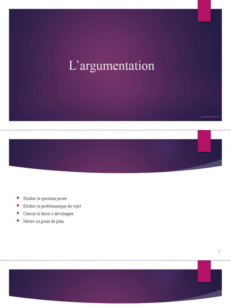 L'argumentation | PDF | Bonheur | Média (Communication)