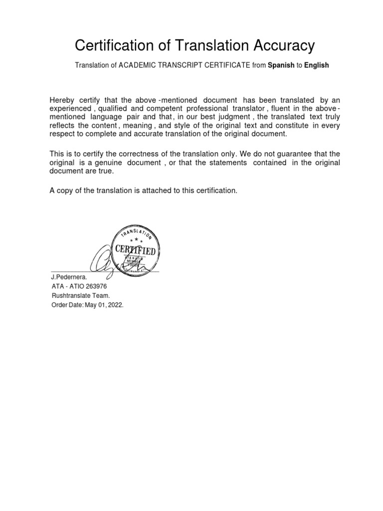 03. ACADEMIC TRANSCRIPT CERTIFICATE - HS | PDF | Mathematics