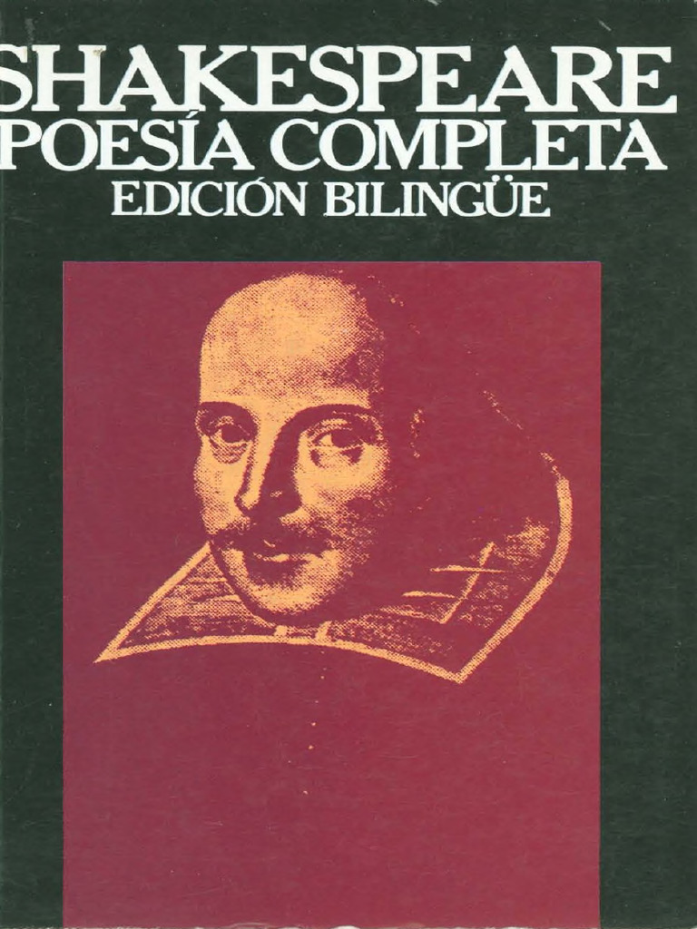Poesía Completa Complete Poems - William Shakespeare - 1992 - Ediciones ...