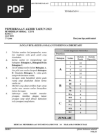 Soalan Pertengahan Tahun Pendidikan Moral Tingkatan 5 | PDF
