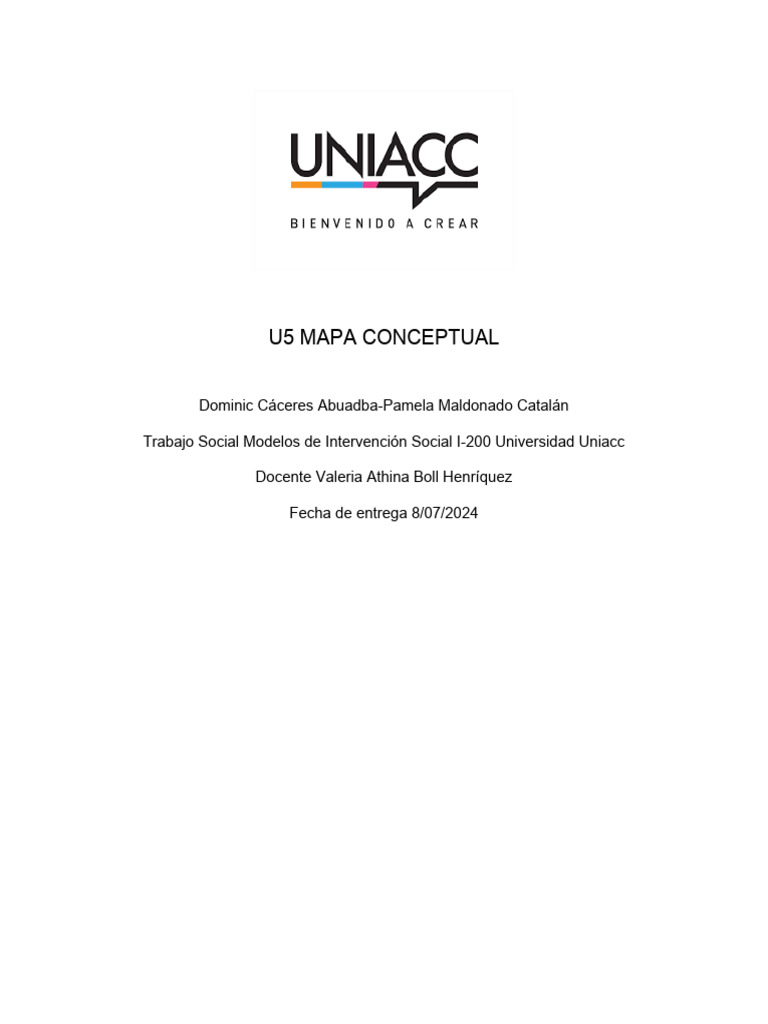 U5 Mapa Conseptual Modelos | PDF