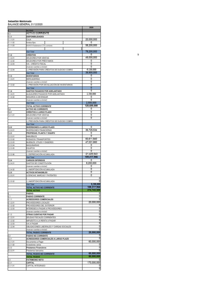 SebastianMaldonado TP1 U2 | PDF | Activo fijo | Sector privado