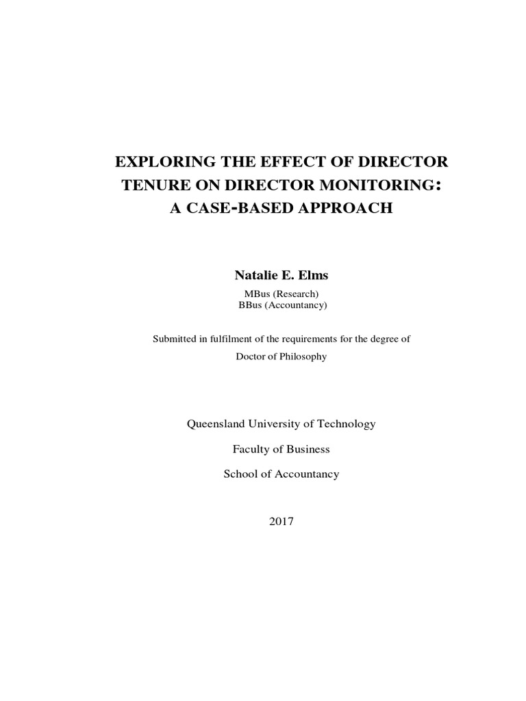 Natalie Elms Thesis | PDF | Identity (Social Science) | Corporate ...