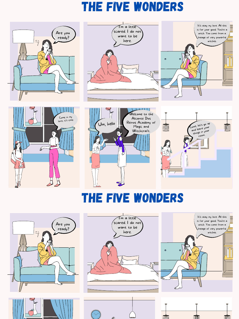 Historietas en Inglés The Five | PDF