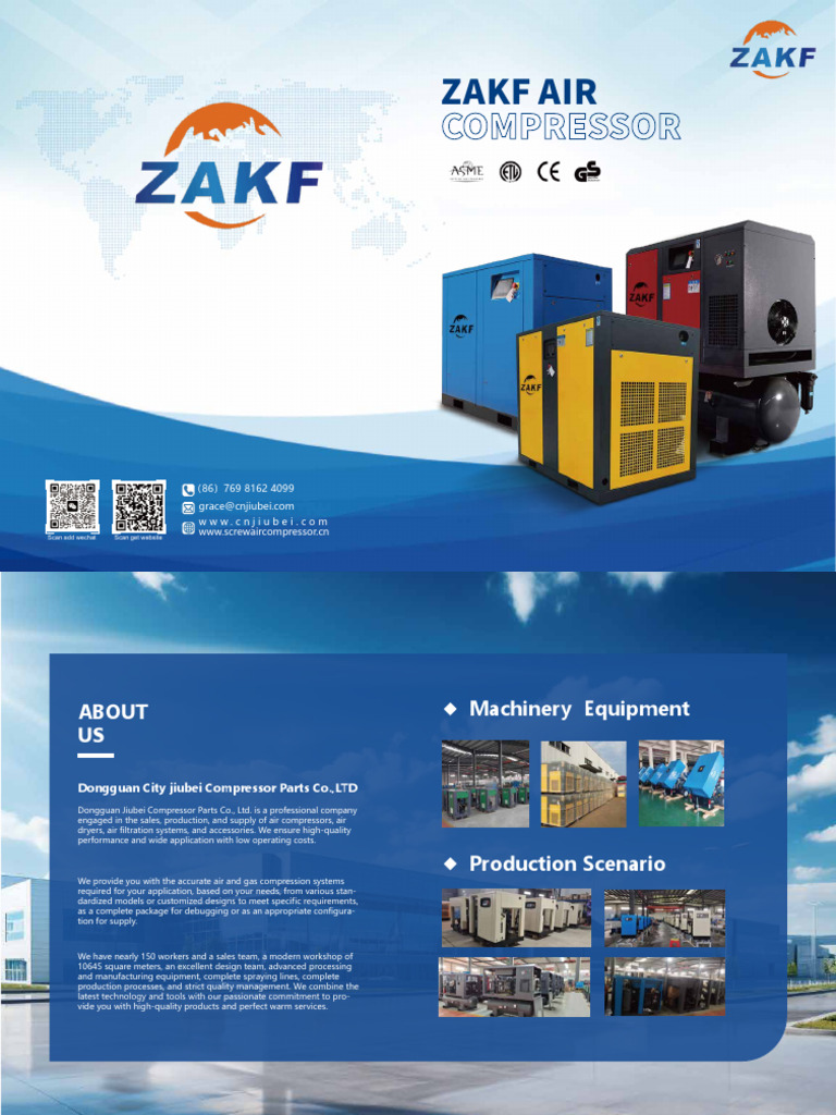 2024 Zakf Compressor Catalog (2024-05-15 19 - 48 - 07) | PDF | Belt ...