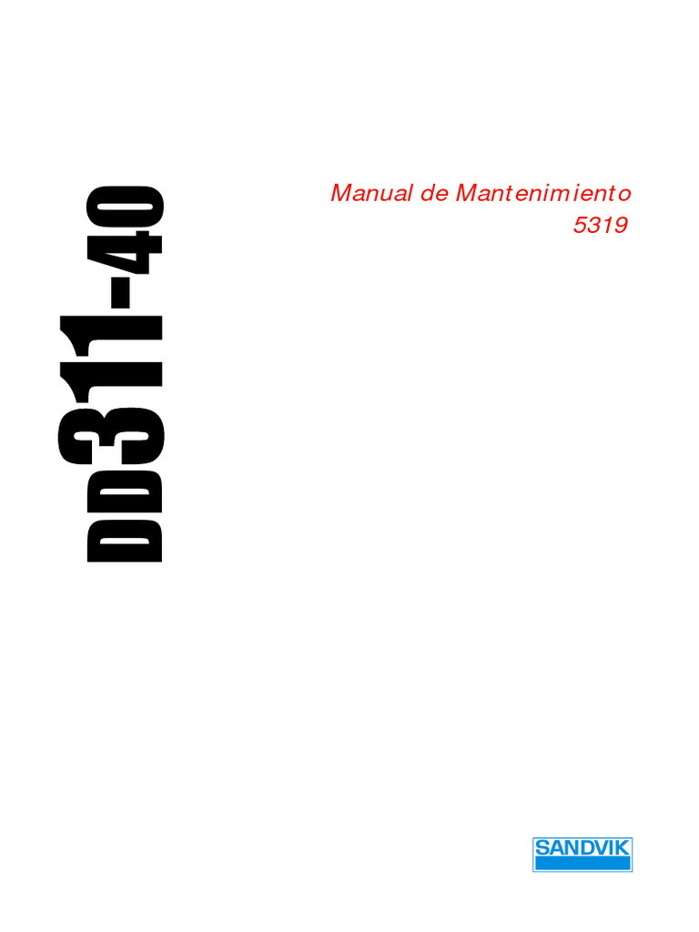 5319 Service Frontpage DD311-40 SP | PDF | Engines | Mechanical Engineering