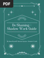 Shadow Work Guide - TTDV3 | PDF | Psychotherapy | Shadow (Psychology)