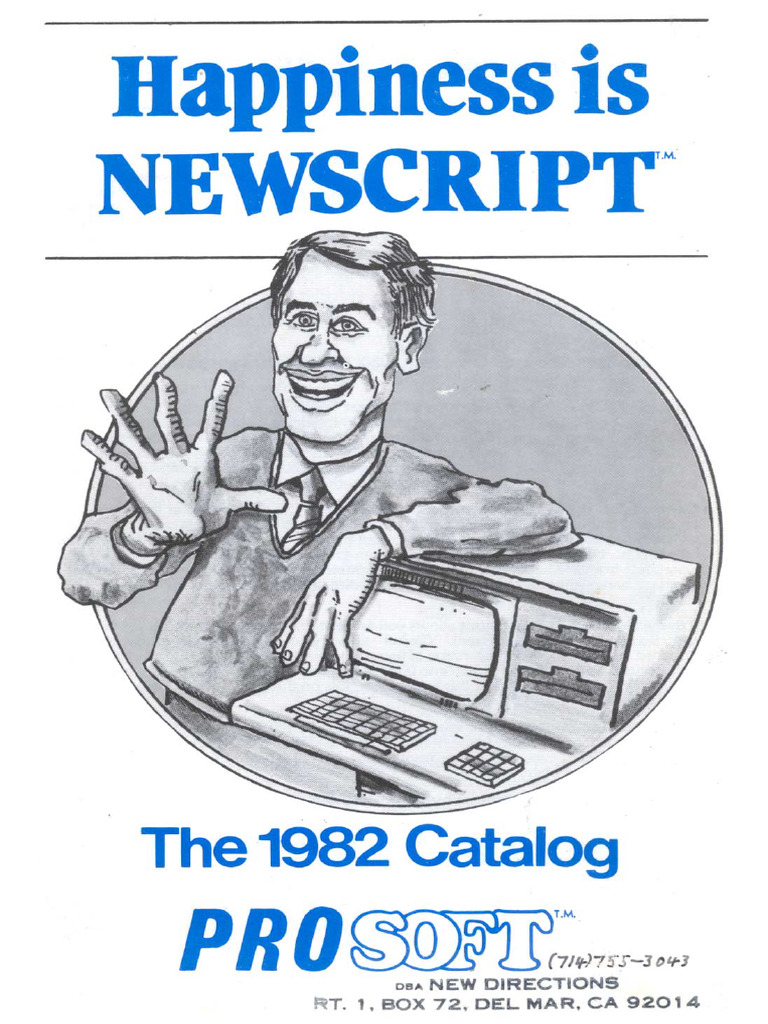 Prosoft Catalog 1982 Prosoft | PDF