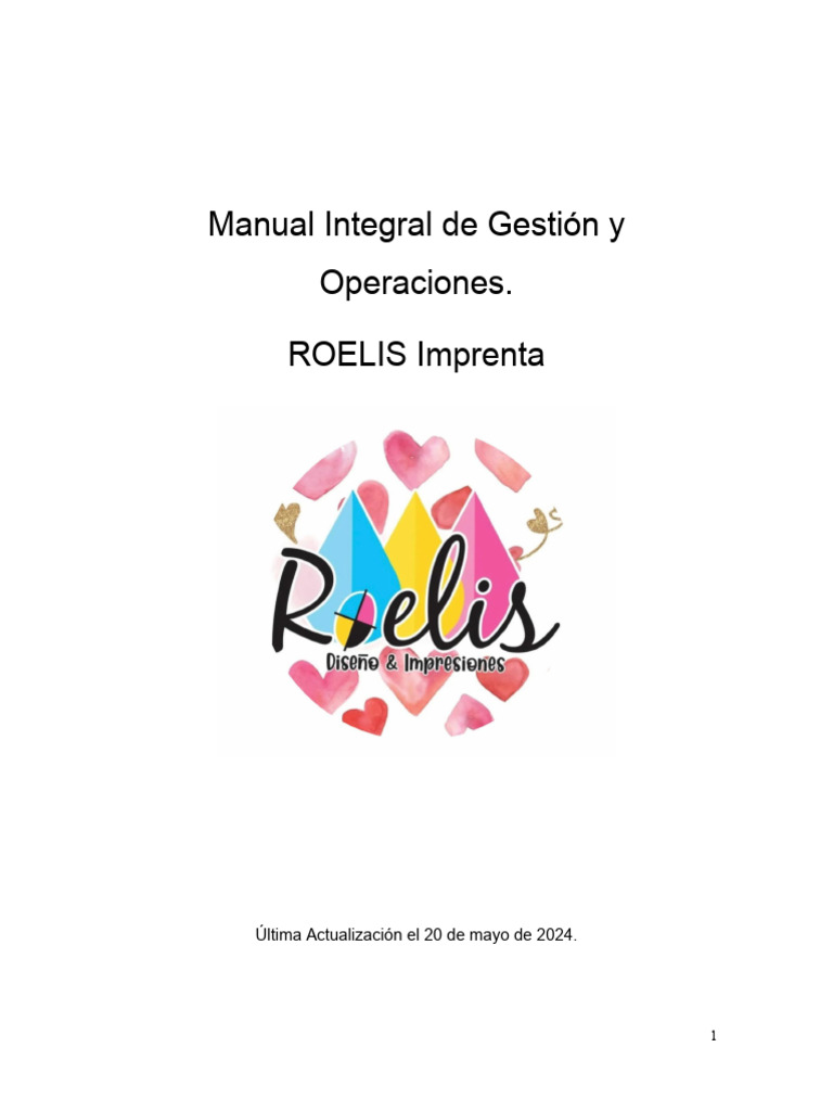 Manual Integral de Gestiones y Operaciones FN | PDF | Calidad (comercial) | Business