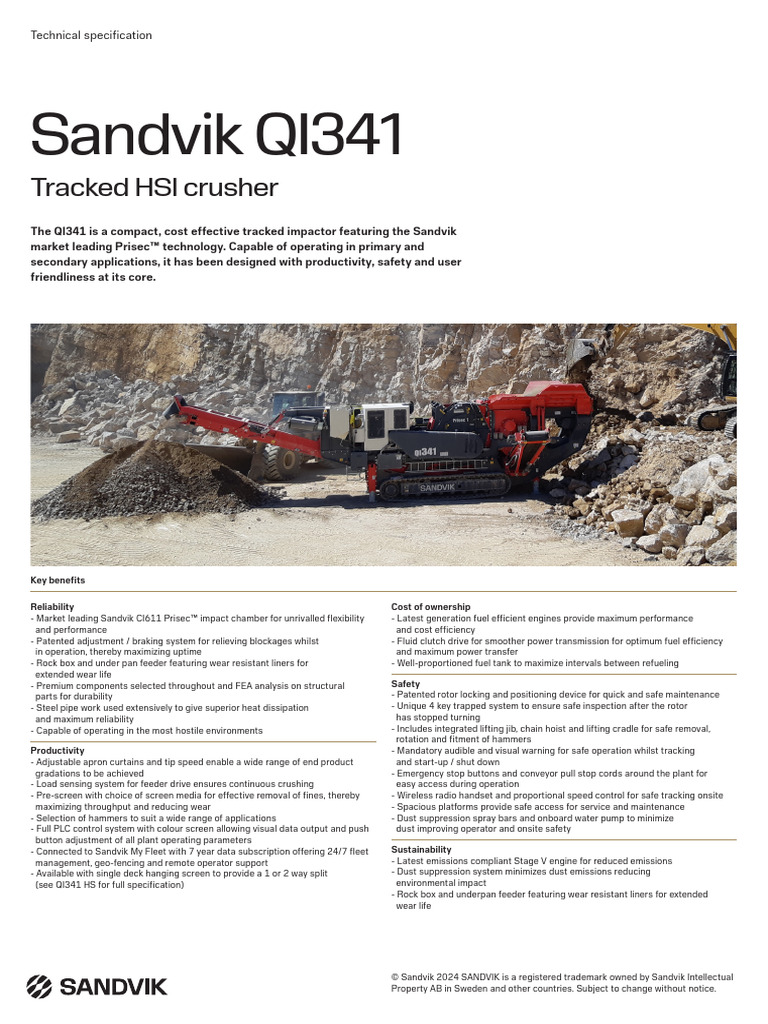 Qi341 Specification Sheet English | PDF | Vehicles | Manufactured Goods