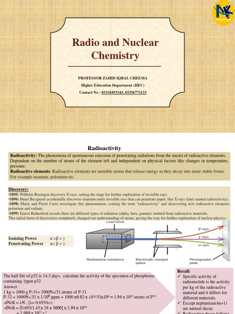 Types of Radioactive Decay Explained | PDF | Nuclear Reaction ...