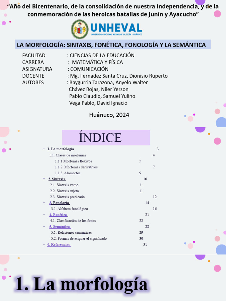 Partes de La Gramatica | PDF | Asunto (gramática) | Palabra