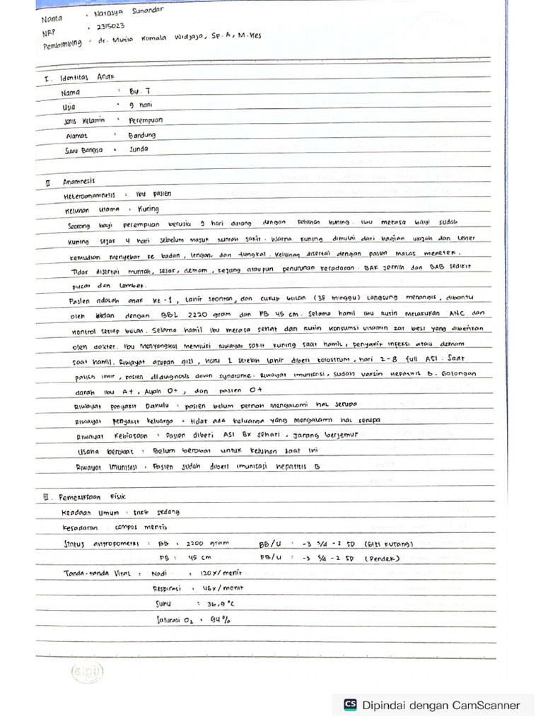 BST Wajib - Dr. Mutia Komala Widjaja, Sp. A, M. Kes - Natasya Sunandar ...