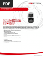 Hikvision DS-2SE4C425MWG-E(14F0) Specs | PDF | Field Of View | Camera