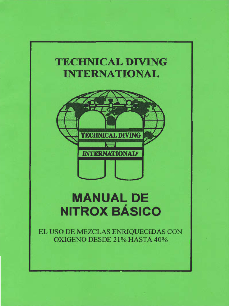 Manual Nitrox | PDF