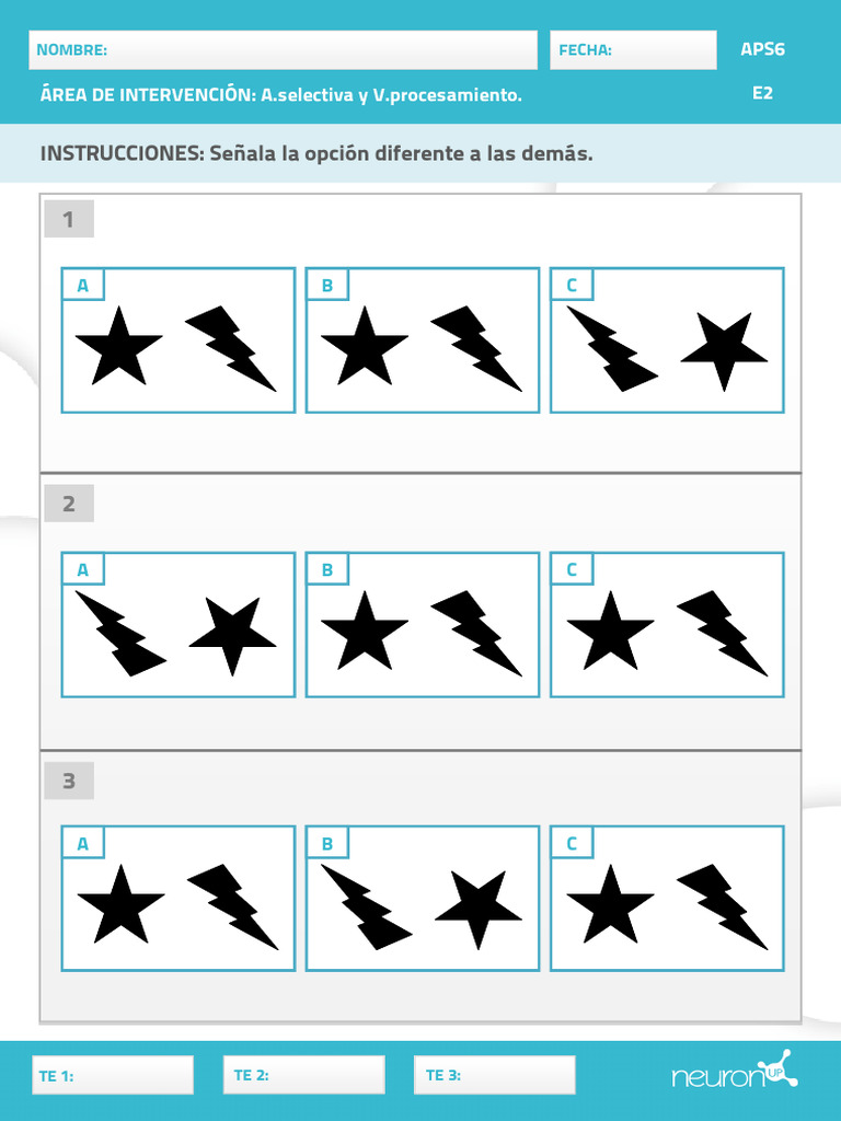 Ejercicios de Selección Diferente APS6 | PDF