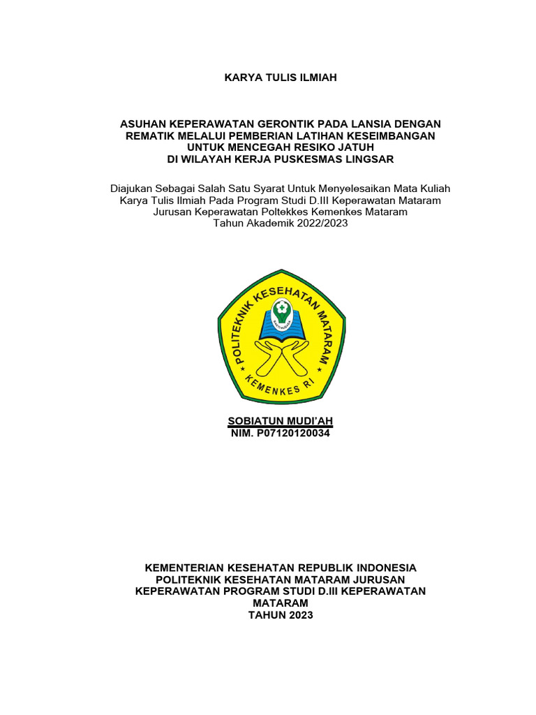 Contoh Kti | PDF