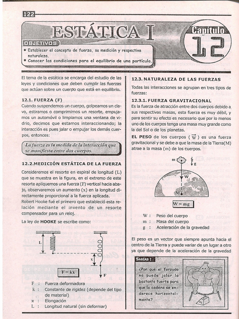 11 Estatica 1 | PDF