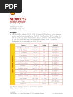 Shell Chemicals NEODOL Brochure | PDF | Carbon Dioxide | Surfactant