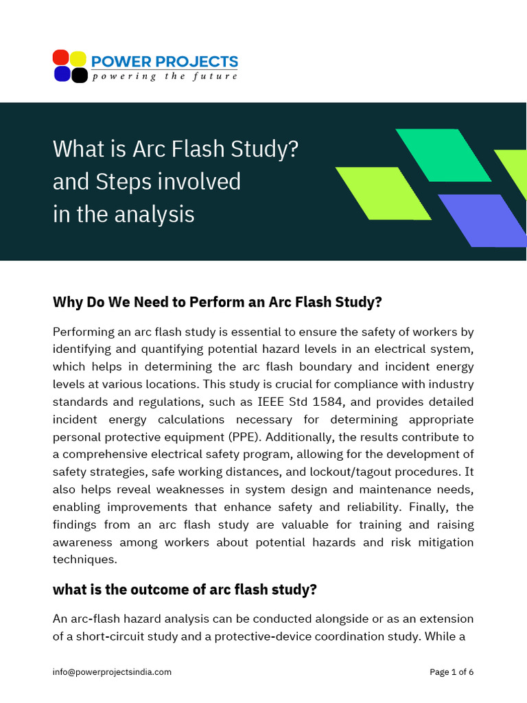 66587a15cda28 - 1717074453 - What Is Arc Flash Study | PDF | Electrical ...