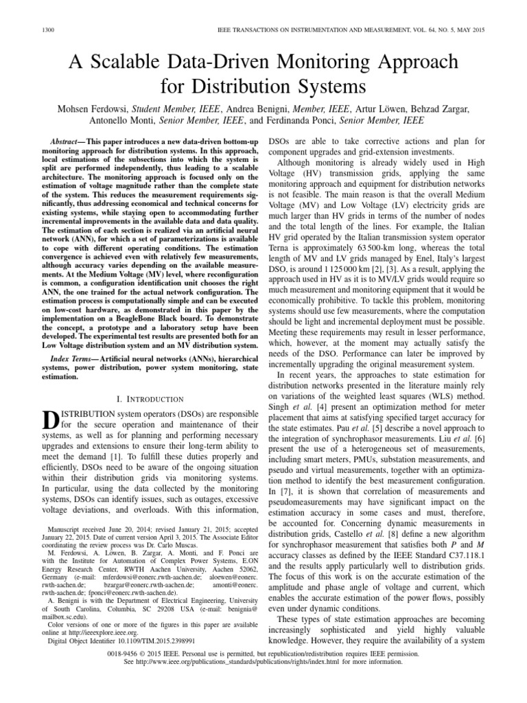 2015 A Scalable Data Driven Monitoring Approach Download Free Pdf 4398