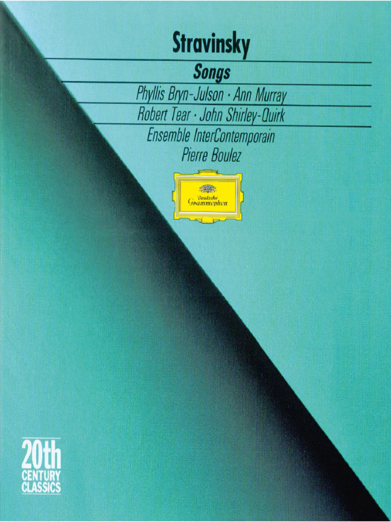 Stravinsky - Songs | PDF