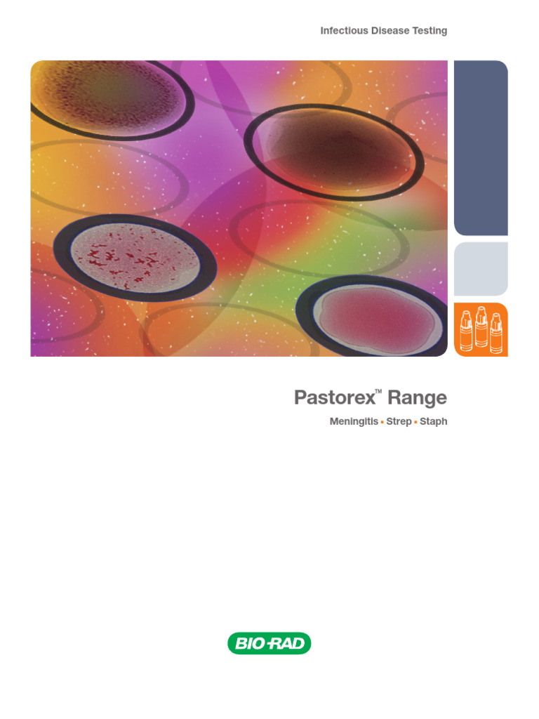 Brochure Pastorex Range 06 2016 | PDF | Streptococcus | Staphylococcus