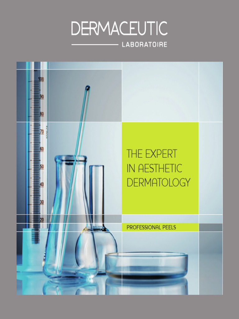 Dermaceutic Professional Peel Brochure | PDF | Skin | Integumentary System