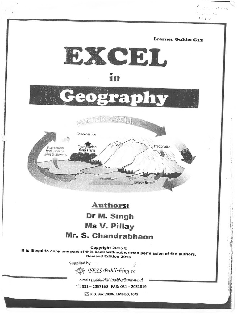 Excell in Geography | PDF