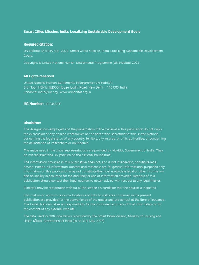 2-72..GoI. 2023. Smart Cities Mission, India | PDF | Sustainability ...