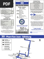 James Bus Line Schedule-Route | PDF | Bus | Bus Transport