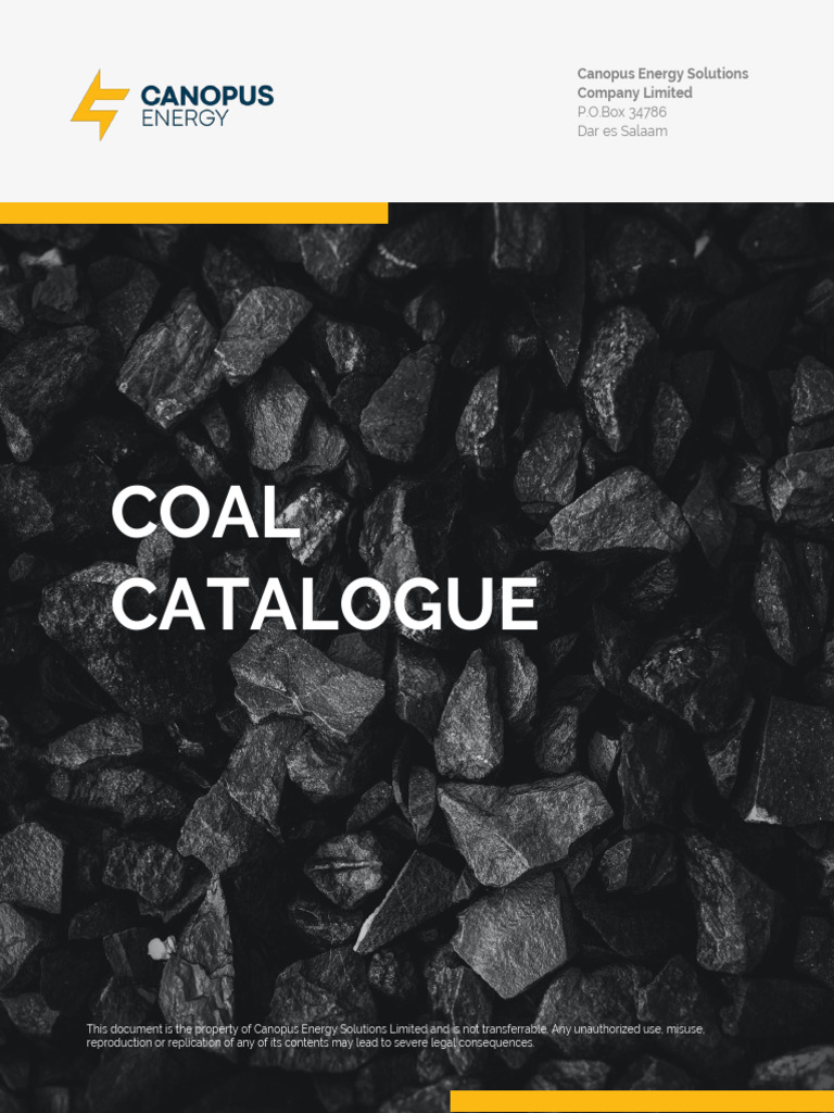 Coal Specifications & Pricing | PDF | Chemical Energy Sources | Fuels