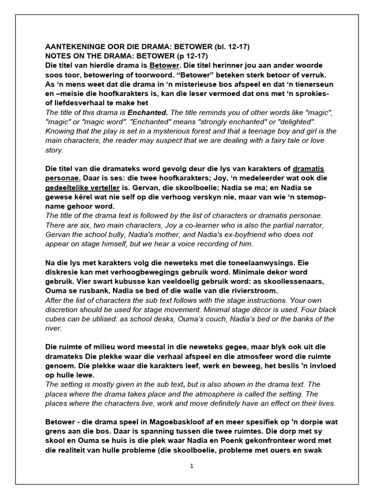 10e Betower Boek Inl Eng en Afr | PDF