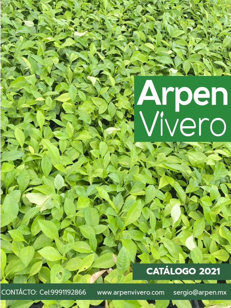Catálogo Arpen Vivero | PDF | Naranja) | Agrios
