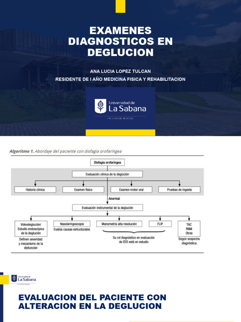 Evaluación Y Manejo De La Deglución Pdf