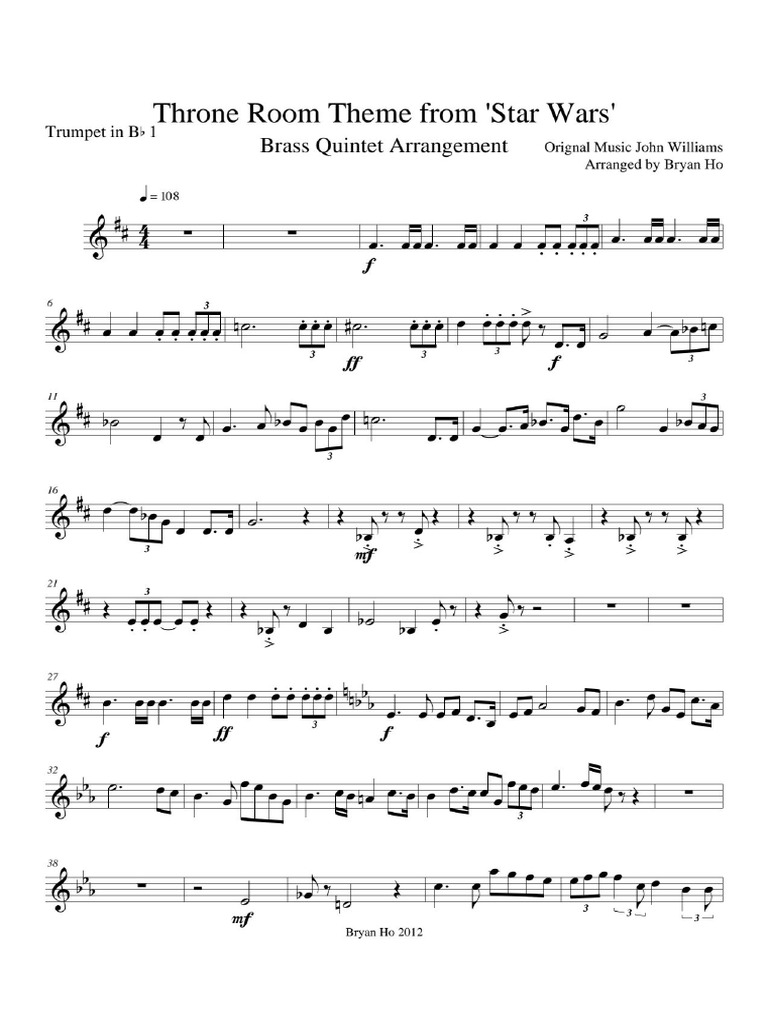 Star Wars Throne Room - All Parts | PDF