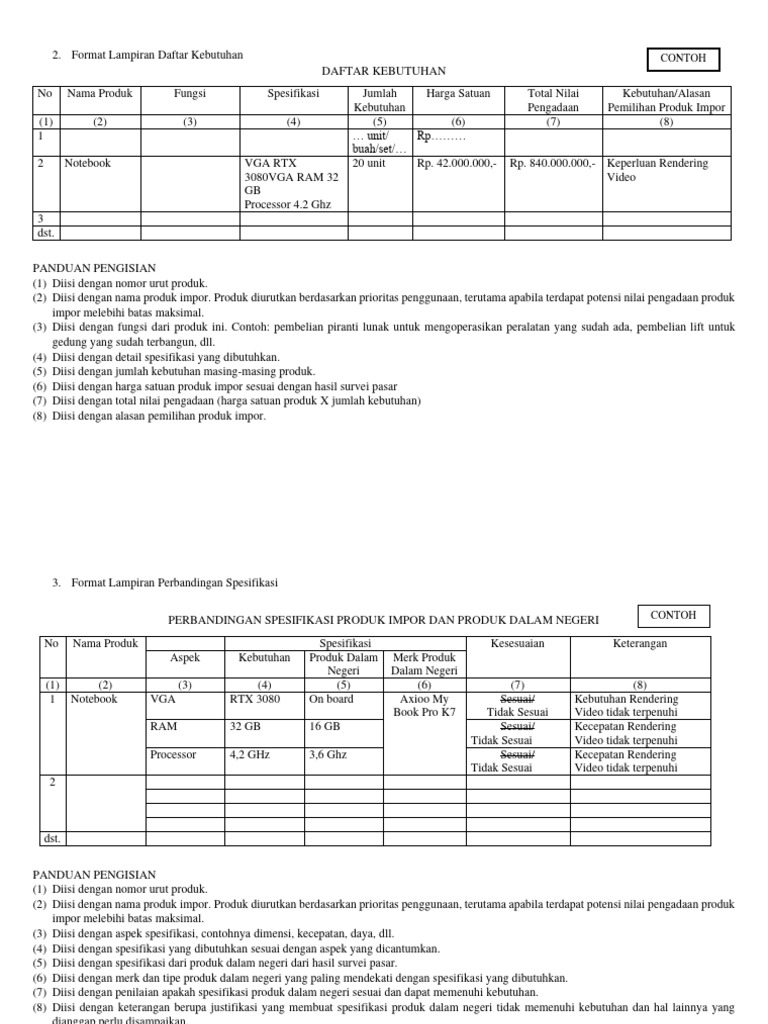 Panduan Surat Izin Impor Barang | PDF