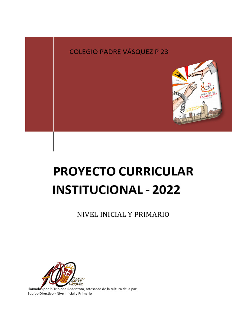 1 PCI Nivel Inicial | PDF | Educación de la primera infancia | Comunicación