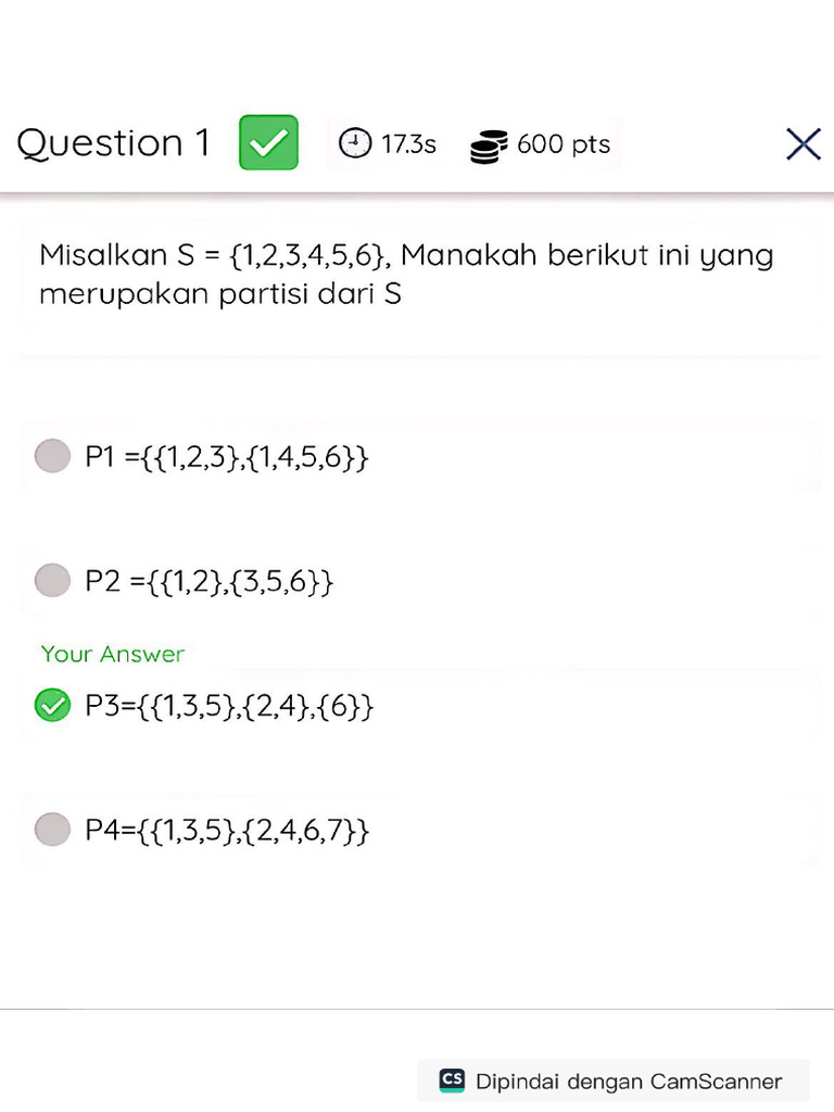 Quiz Logika MTK | PDF