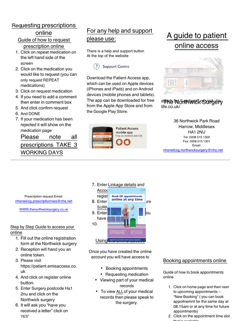 How to Request Prescriptions Online | PDF | Mobile App | Google Play