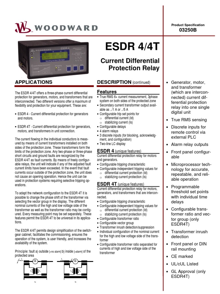 ESDR4 | PDF | Transformer | Electric Current