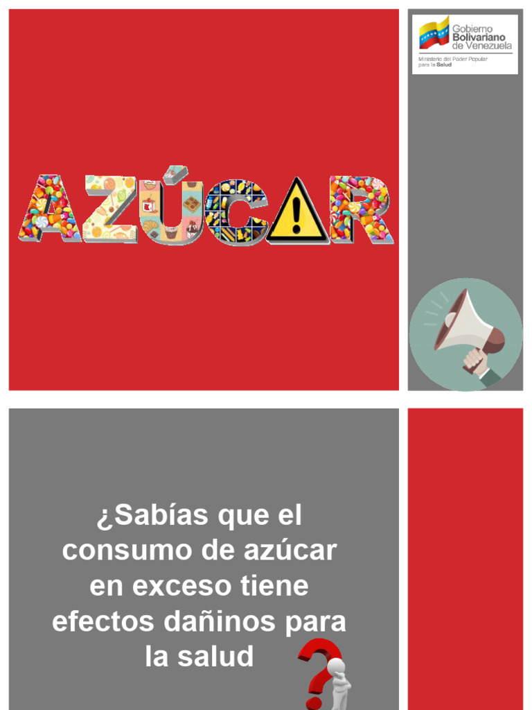 CUIDADO CON EL AZÚCAR - PARA JOVENES - Presentación Directa | PDF ...