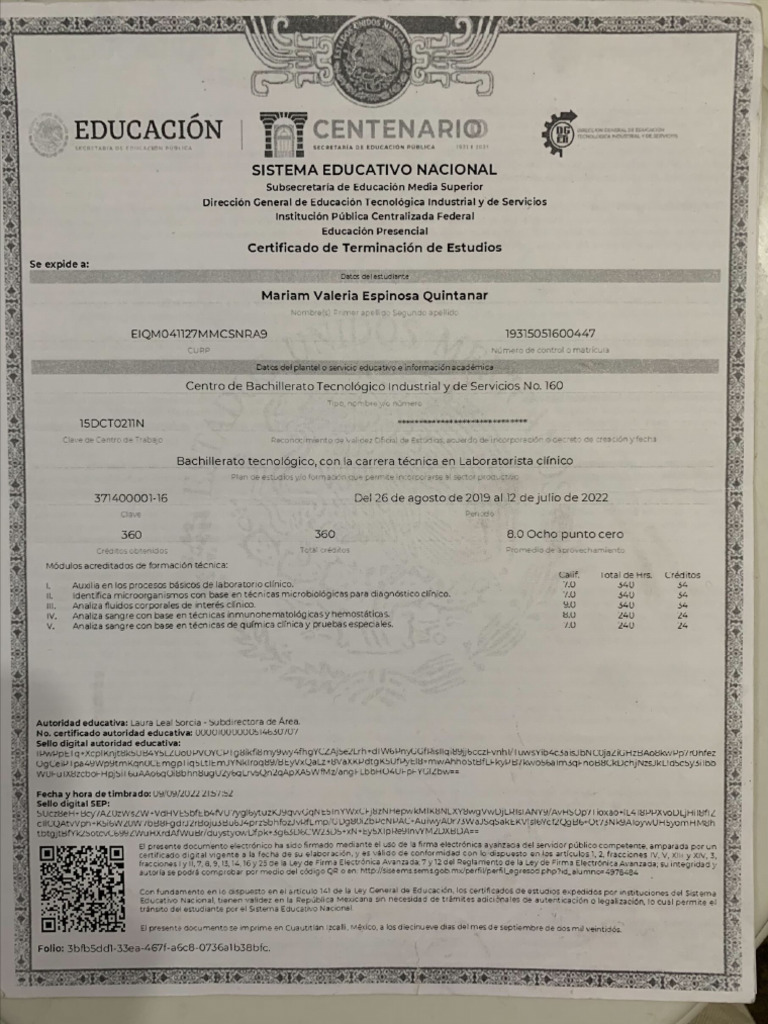 CERTIFICADO | PDF