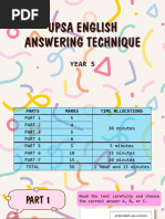 Upsa Year 4 2024 | PDF