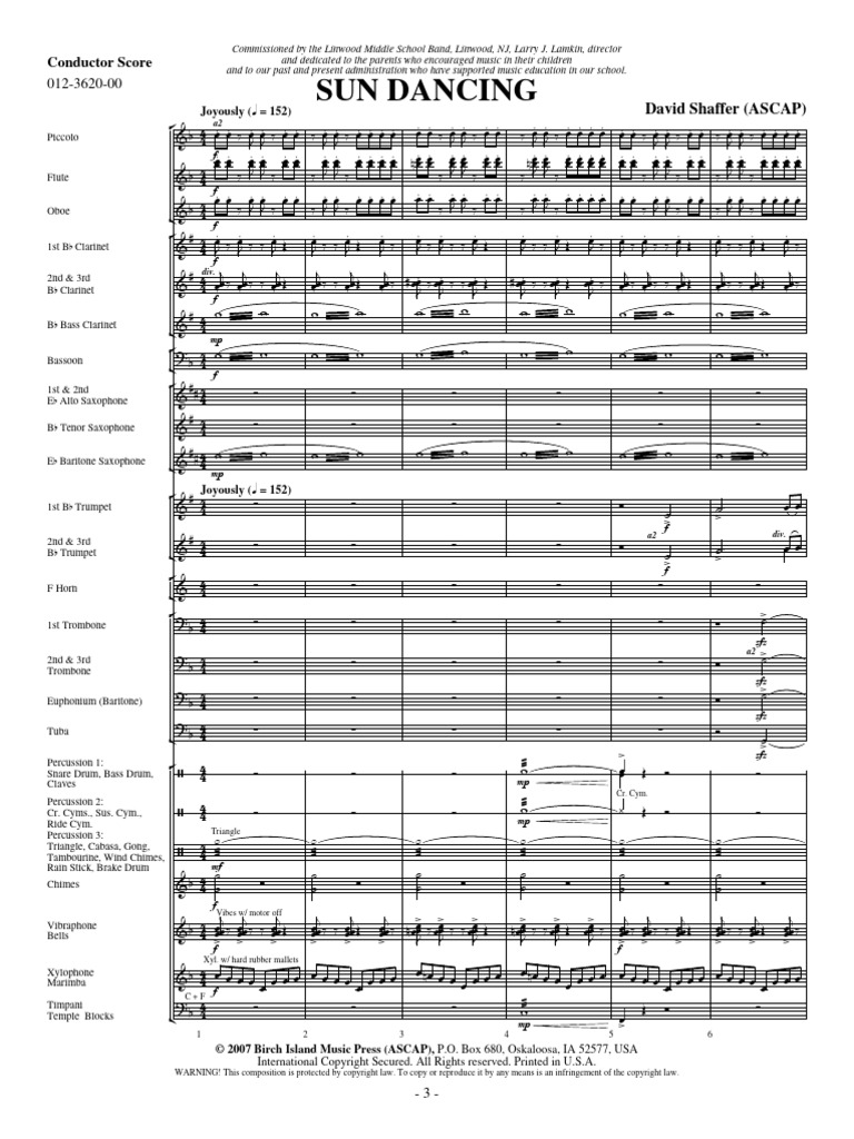 Sun Dancing Ok | PDF | Music Technology | Percussion Instruments
