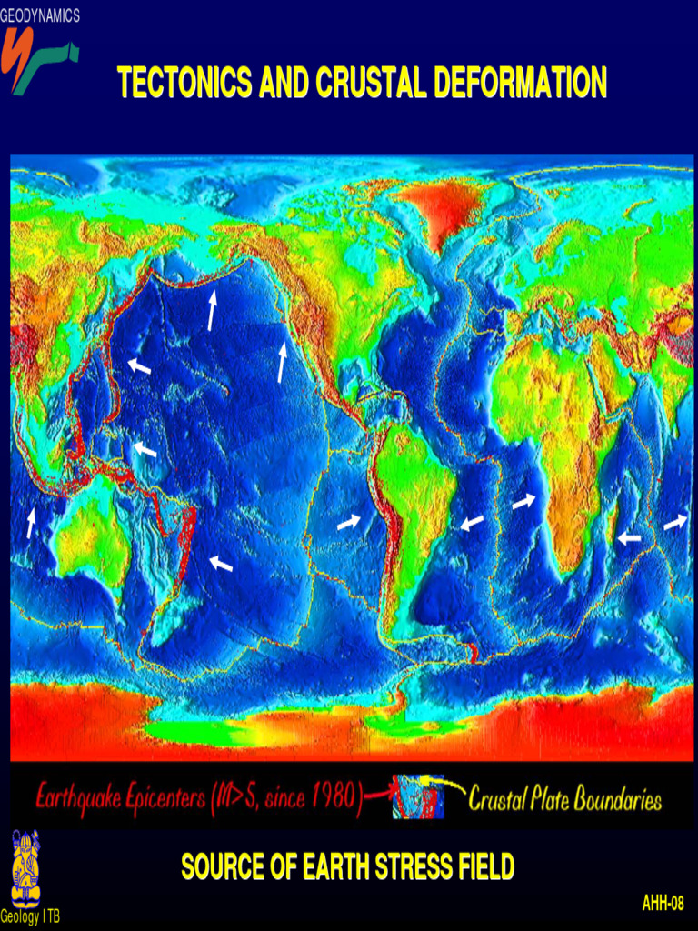 XIII-Plate Tectonics-Crustal Deformation | PDF | Tectonics | Geology