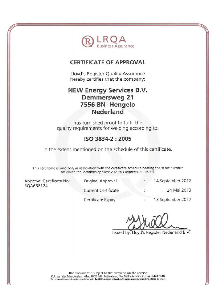 PDF Iso 3834 2 Compress | PDF