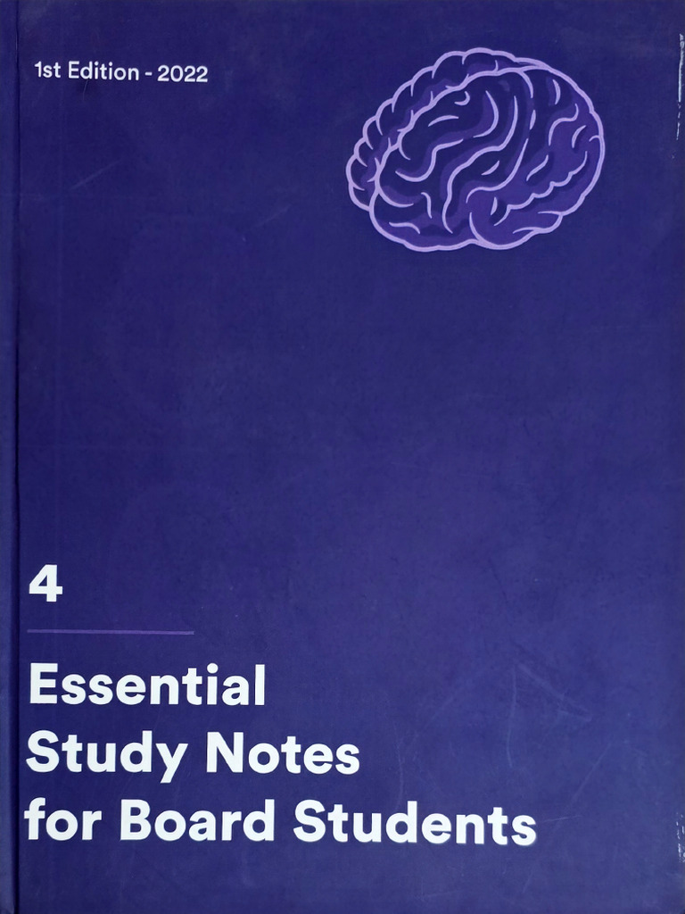 Essential Notes From Youman Textbook Volume 4 | PDF